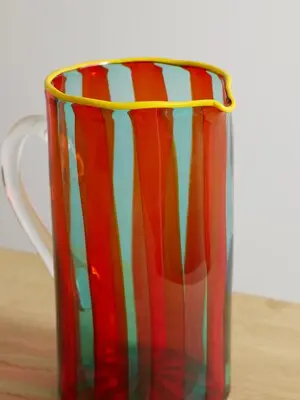 La DoubleJ Mama Striped Murano Glass Carafe