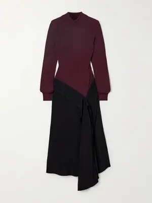 Victoria Beckham Asymmetric Paneled Dress