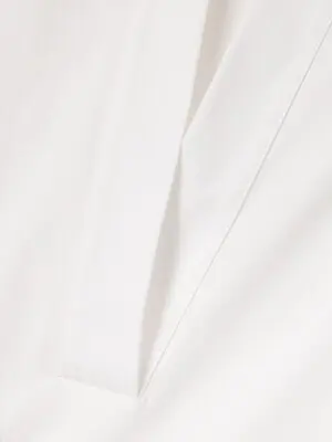 Khaite Tito Oversized Cotton-poplin Shirt
