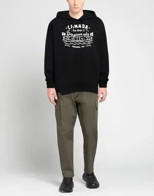 Dsquared2 Cotton Hoodie With Graphic Print