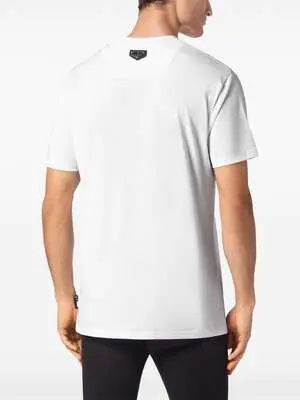Philipp Plein King Plein Cotton T-shirt - White