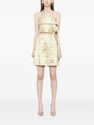 SAIID KOBEISY Mikado Floral Print Set