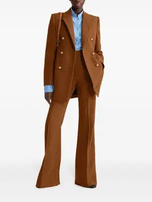 PATOU Double-breasted Blazer - Brown