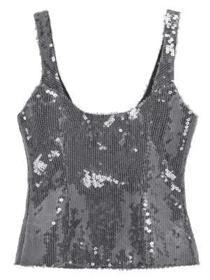 16Arlington Devereau Sequin-embellished Top
