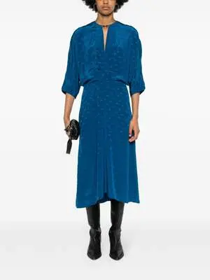 Zadig&Voltaire Ritany Silk Midi Dress