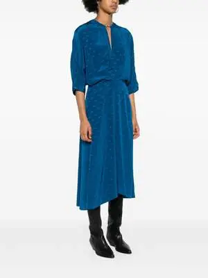 Zadig&Voltaire Ritany Silk Midi Dress