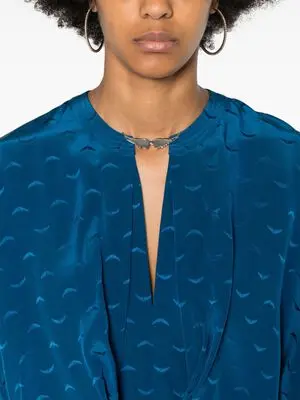 Zadig&Voltaire Ritany Silk Midi Dress