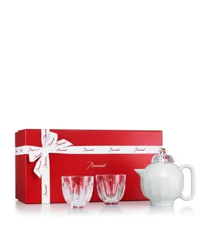 THE MARTHA, BY BACCARAT Faunacrystopolis Harcourt Tea Set