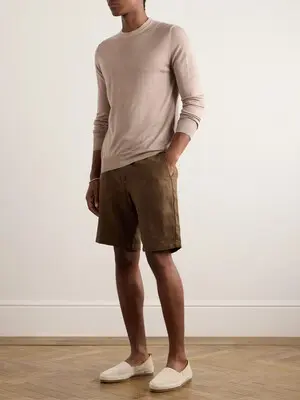 Altea Garment-dyed Merino Wool Sweater