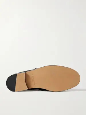 Bottega Veneta Astaire Knot-detailed Leather Loafers - Black