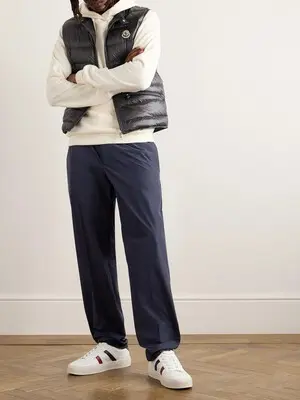 Moncler Tapered Shell Drawstring Trousers