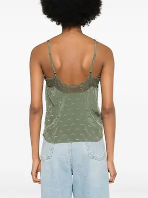 Zadig&Voltaire Logo-jacquard Silk Top
