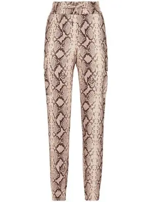 Philipp Plein High Rise Sports Pants For Women