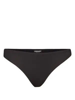 Dsquared2 Logo-print Bikini Bottom - Grey