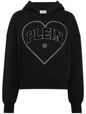 Philipp Plein Textured Sweatshirts Hoodies For Women