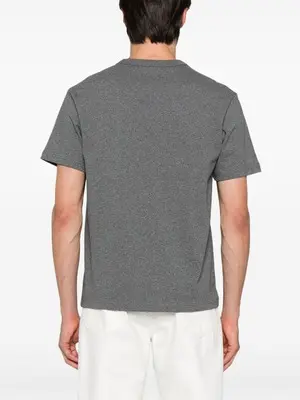 A.p.c. Logo Embroidered Cotton T-shirt
