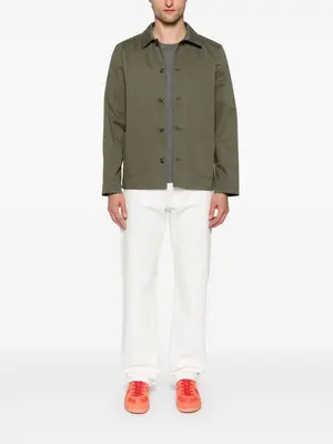 A.p.c. Twill Shirt Jacket - Green