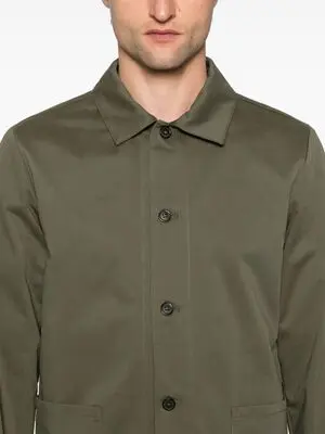 A.p.c. Twill Shirt Jacket - Green