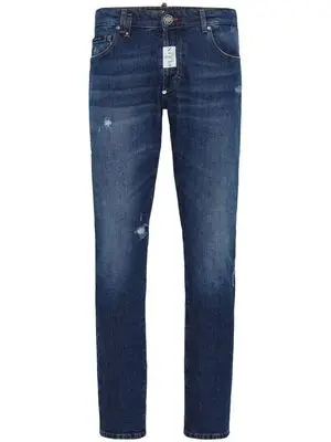 Philipp Plein Slim-fit Jeans - Blue