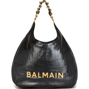 Balmain 1945 Soft Hobo Bag