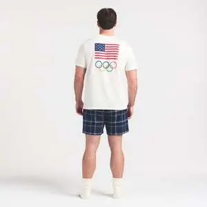 SKIMS Jersey Pajama Olympic T Shirt | | | For Team Usa