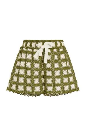 Giambattista Valli Macrame Shorts Only