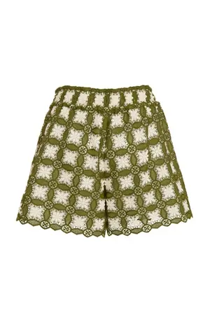 Giambattista Valli Macrame Shorts Only