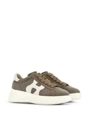 Hogan Rebel Lace-up Sneakers - Brown