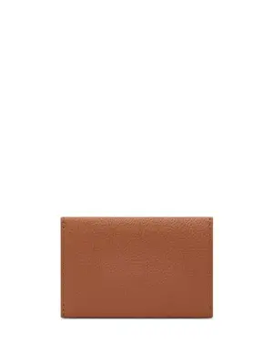 COURREGES Logo-plaque Leather Cardholder