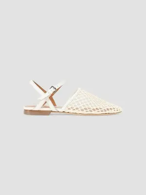 STAUD Rete Paper Net Sandals