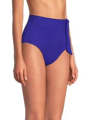 CHANGE OF SCENERY Side Tie High-waist Bikini Bottom