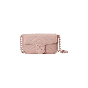 Gucci Gg Marmont Belt Bag - Pink