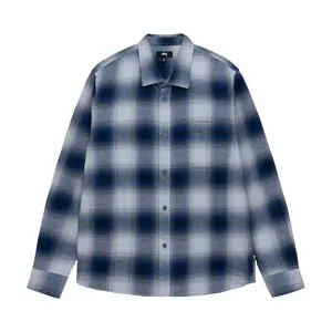 StÜssy Bay Plaid Shirt 'navy - Multicolor
