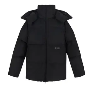 Off-White Bounce Hooded Down Puffer - Black