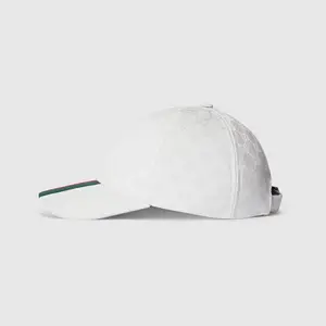 Gucci Gg Canvas Baseball Hat - White | Editorialist