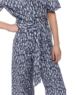 Whistles Flaming Leopard Jumpsuit
