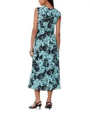 Whistles Oversized Pansy Lori Midi Dress