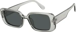 Zenni Rectangle Sunglasses Plastic Full Rim Frame