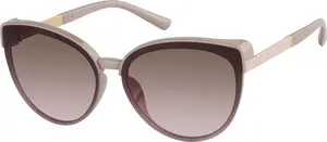 Zenni Cat-eye Sunglasses With Polarized Lenses - Mauve