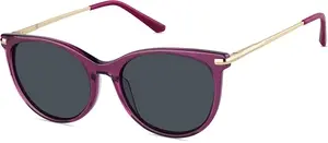 Zenni Cat-eye Sunglasses With Polarized Lenses - Purple