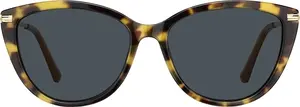 Zenni Cat-eye Sunglasses With Polarized Lenses - Tortoiseshell