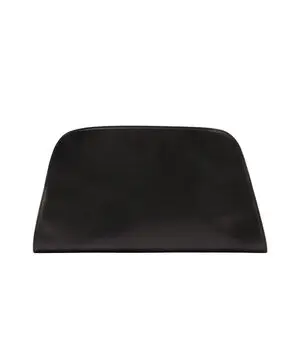 THE ROW Ew Margaux Leather Clutch