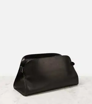 THE ROW Ew Margaux Leather Clutch