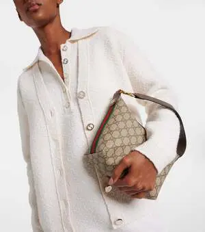 Gucci Ophidia Gg Canvas Mini Shoulder Bag