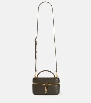 Saint Laurent Gaby Leather Vanity Bag