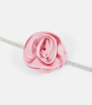 Magda Butrym Floral-appliqué Choker