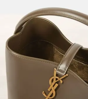 Saint Laurent Le 37 Leather Bucket Bag