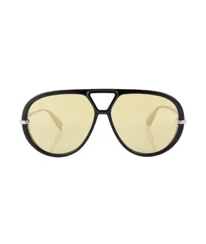 Bottega Veneta Classic Aviator Sunglasses - Black