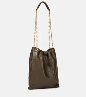 Saint Laurent Jamie 4.3 Pochon Shoulder Bag - Brown