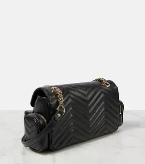 Gucci Gg Marmont Small Leather Shoulder Bag